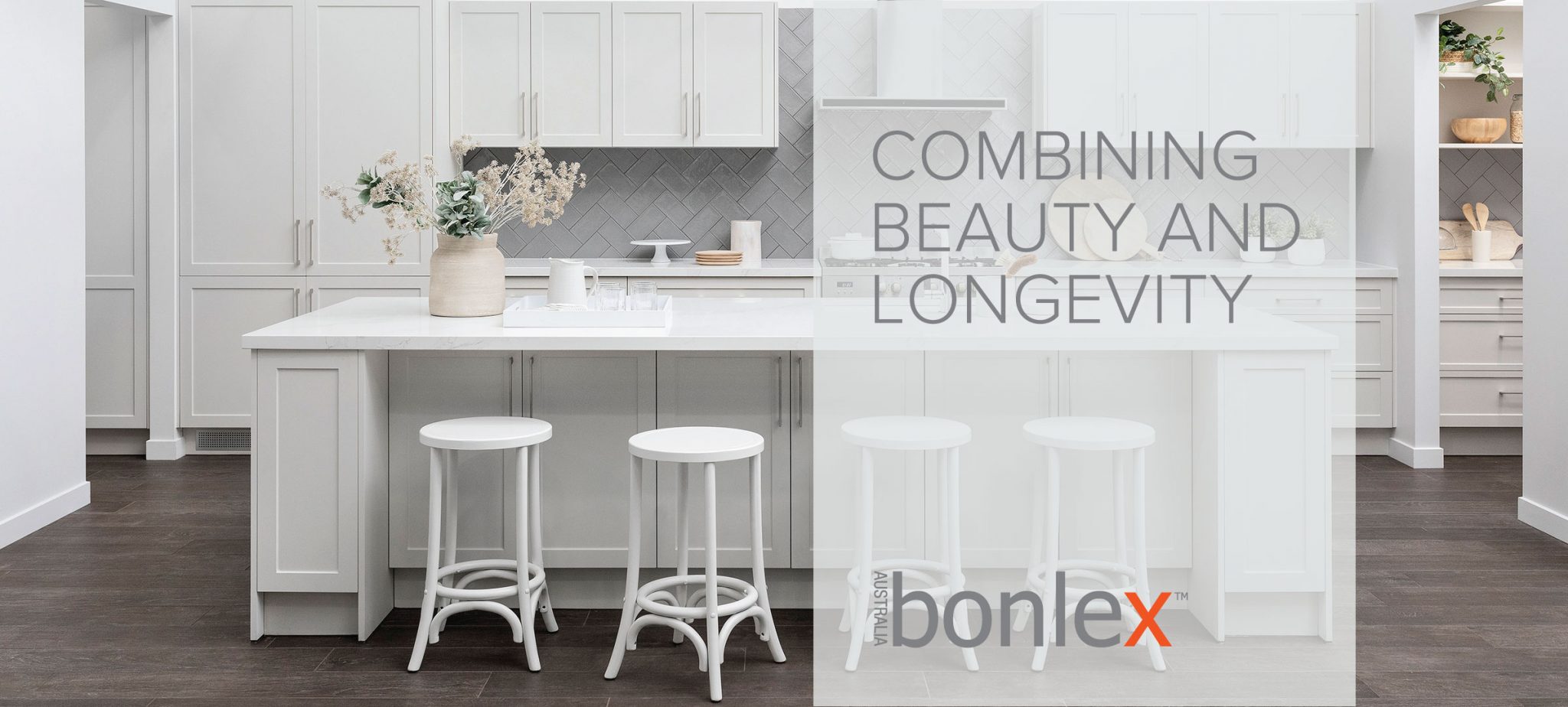 Bonlex Australia - Seamless decorative kitchen cabinet bench top finishes